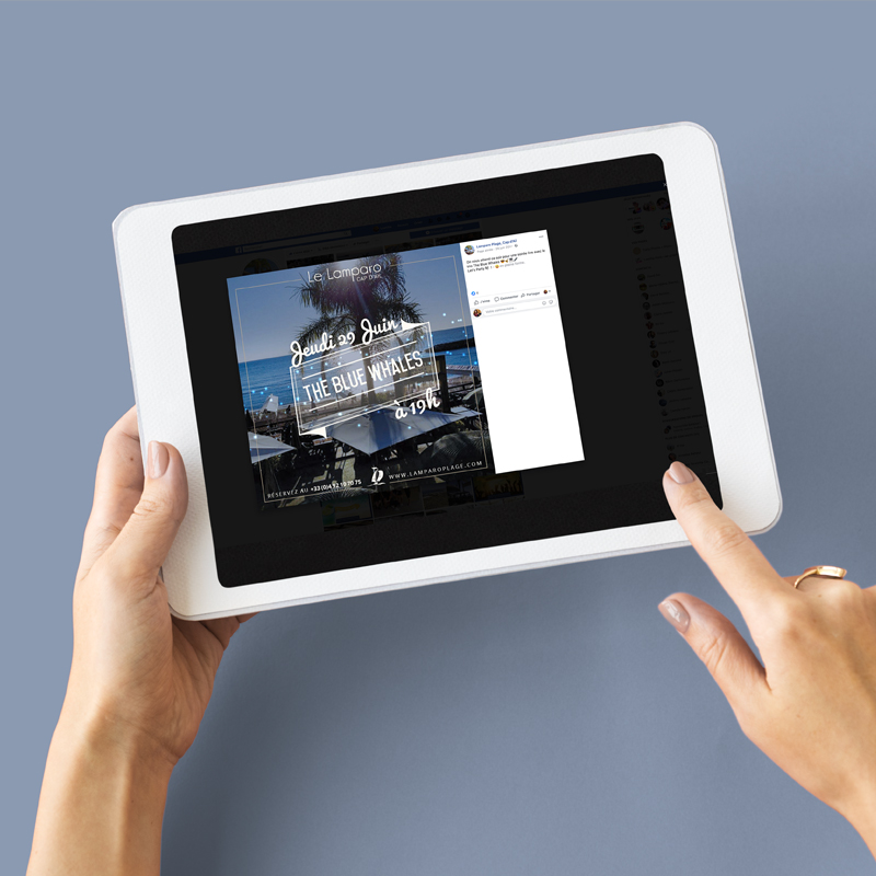 Le Lamparo - Cartes de visite, dépliant 4 volets, menu, carte lounge