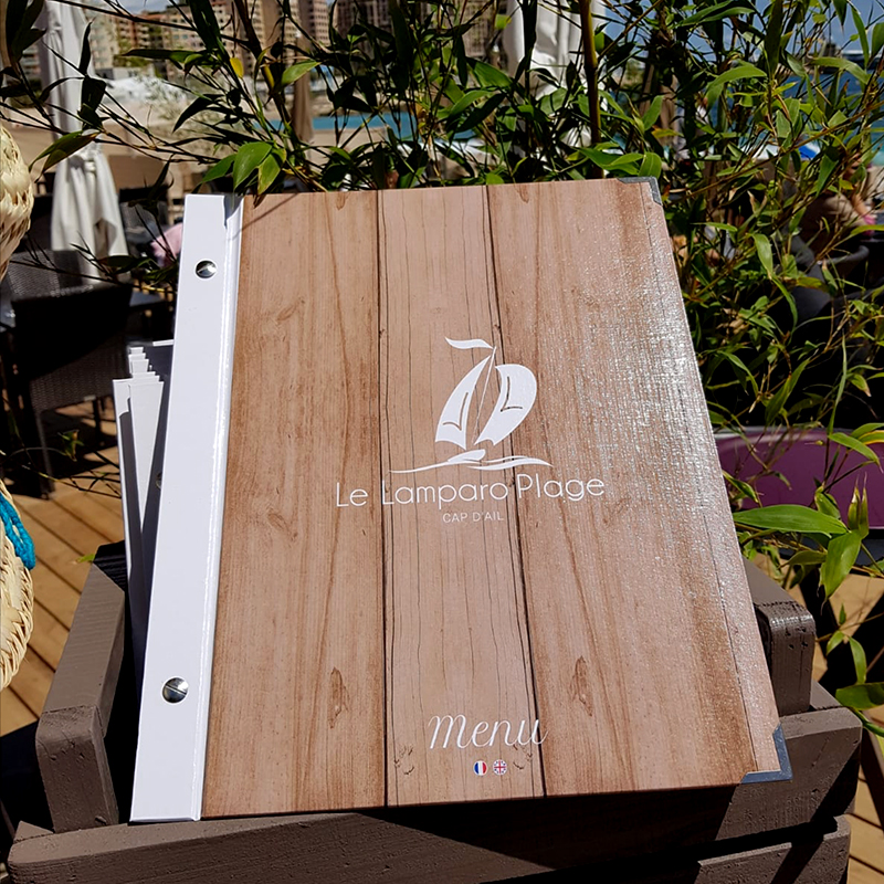 Le Lamparo - Cartes de visite, dépliant 4 volets, menu, carte lounge